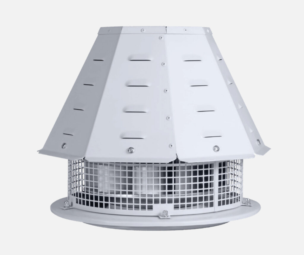 NCF-D Roof Type Horizontal Discharge Monophase Radial Fan With External ...